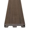 TimberTech Prime+ 1 in. x 6 in. x 16 ft. Dark Cocoa Grooved Edge ...