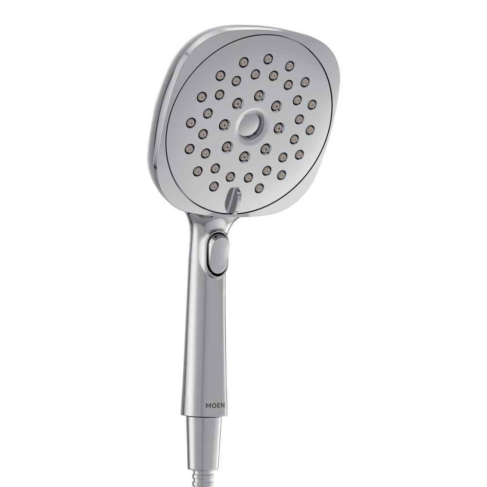 MOEN Verso Square Magnetix 8-Spray Patterns Wall Mount Handheld Shower ...