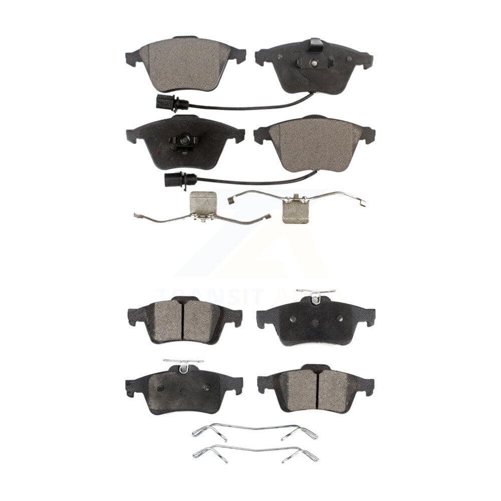 TEC Front Rear Ceramic Brake Pads Kit For Saab 9-3 9-3X KTC-100070 KTC ...