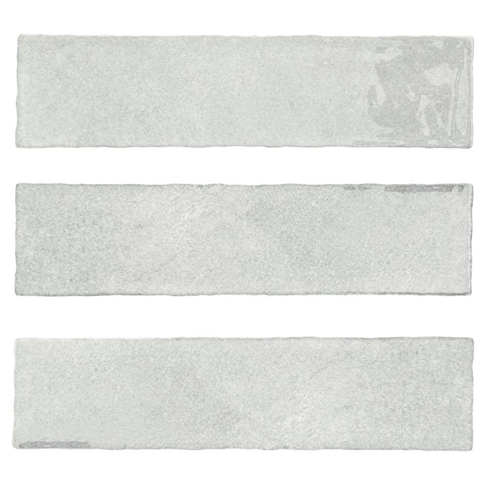 Giorbello Fes Ceramic Subway 3"x 12"x 10mm Wall Tile Case - Gray (20 ...