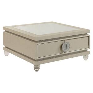 andrew Marble-Top Square Traditional 46 in. Coffee Table Cherry T388CC ...