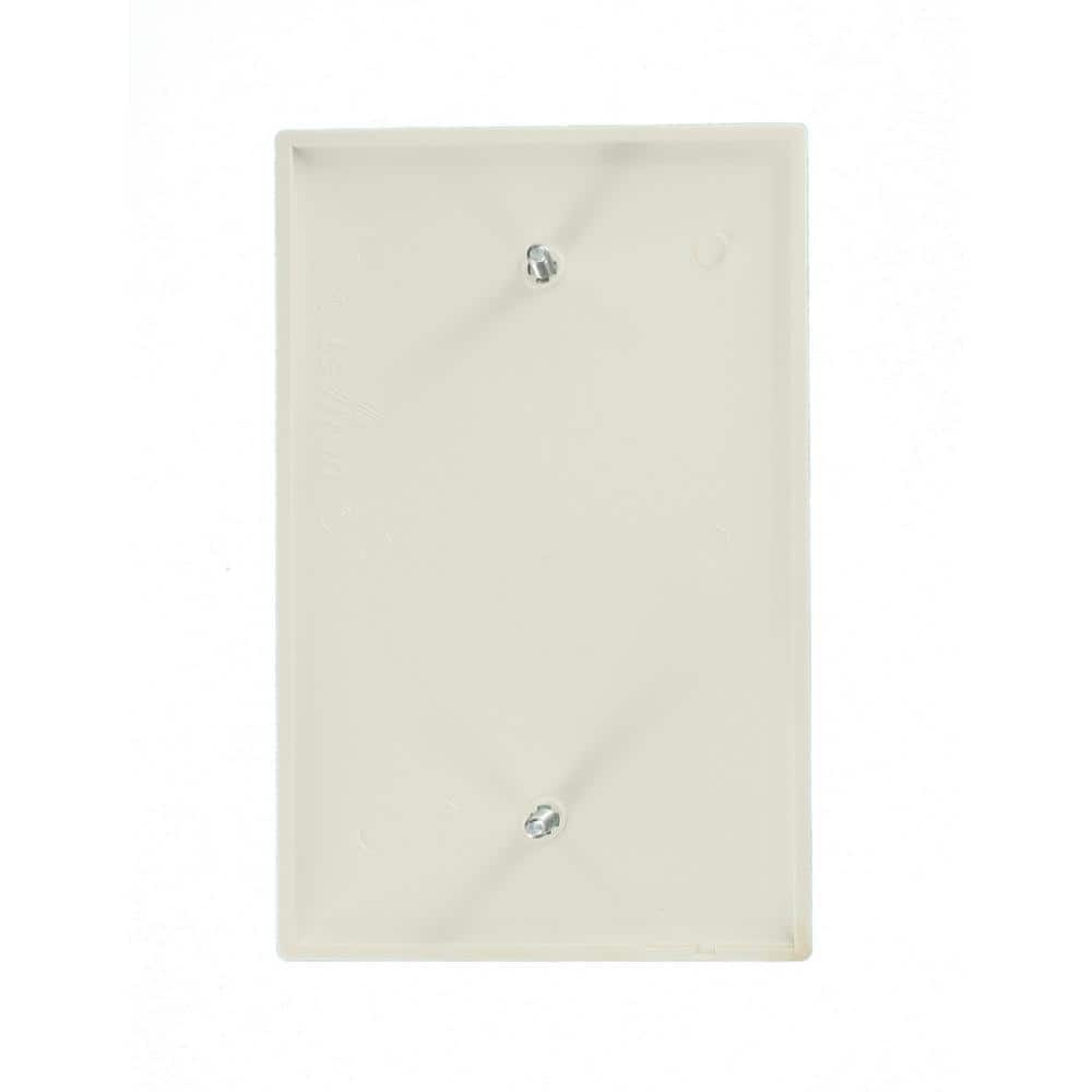 Buy 1-Gang Midway Blank Nylon Wall Plate, White Online at Lowest Price ...