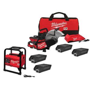Milwaukee MX FUEL 3600-Watt/1800-Watt Lithium-Ion Push Start Portable ...