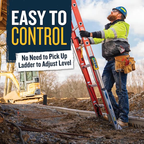 Werner Level Safe Pro Automatic Leveling Accessory for Extension ...