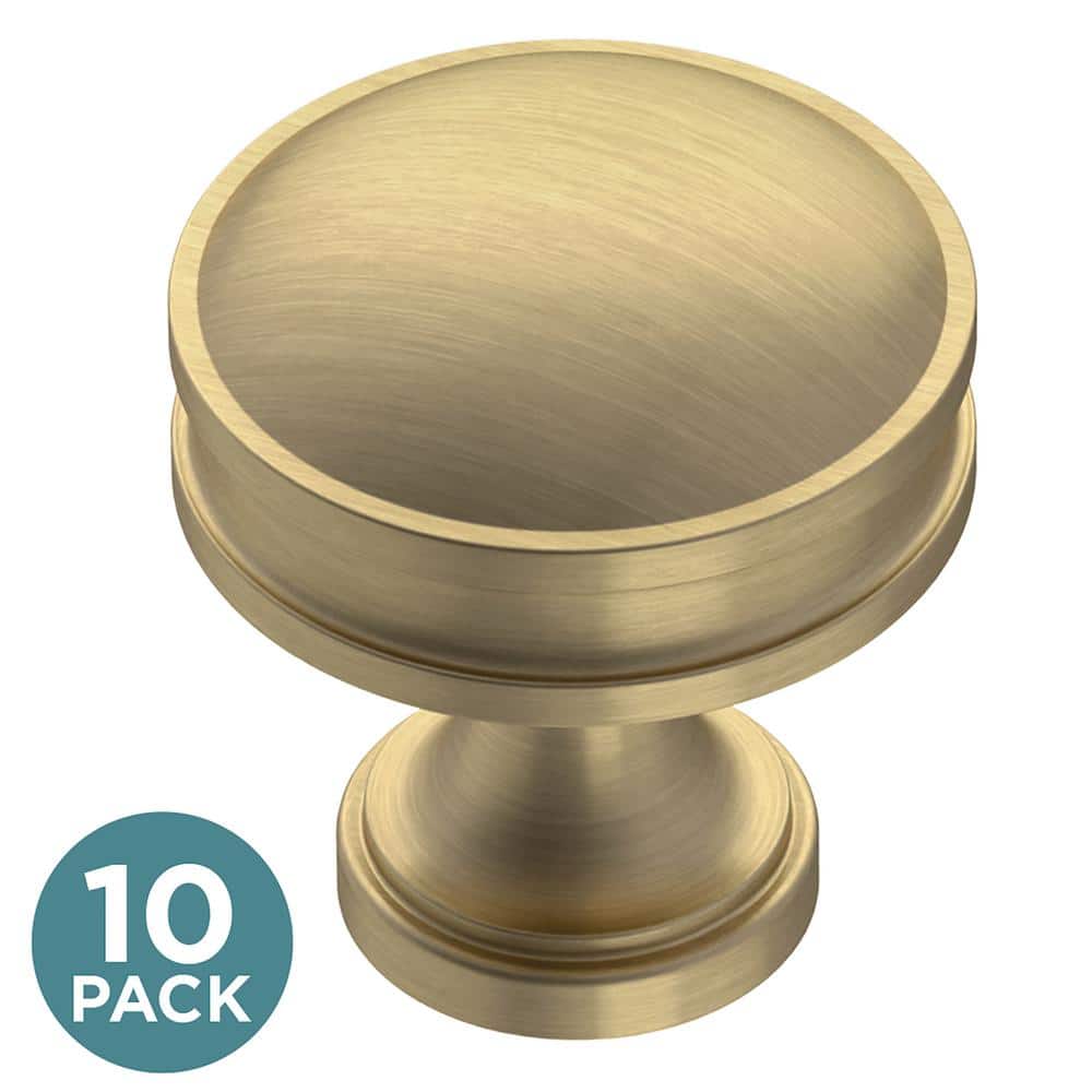 Reviews for Liberty (10-Pack) Charmaine 1-1/8 in. (28 mm) Champagne Bronze Round Cabinet Knob ...