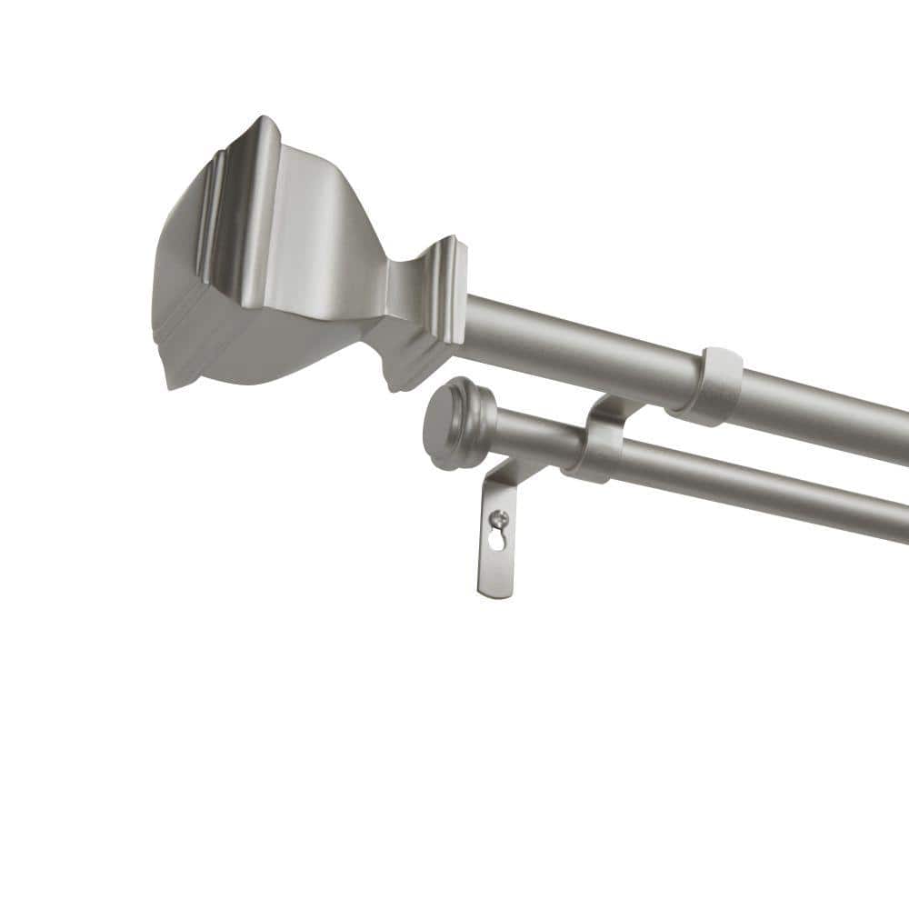 EXCLUSIVE HOME Napoleon Double 66 in. - 120 in. Adjustable 3/4 in ...