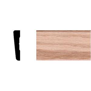 HOUSE OF FARA 5/8 in. D x 2-1/4 in. W x 84 in. L Unfinished Solid Red ...