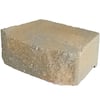Pavestone 4 in. x 11.75 in. x 6.75 in. Antique Buff Concrete Retaining ...