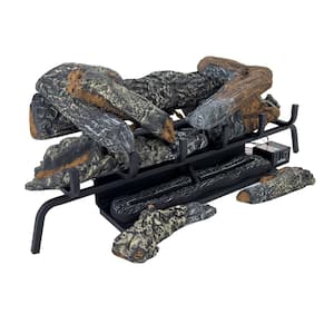 Remote Control - Dual Fuel (NG & LP) - Ventless Gas Fireplace Logs ...