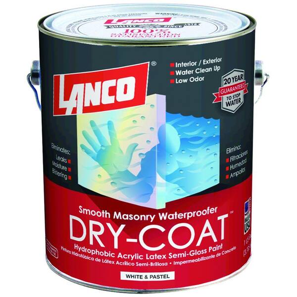 Lanco Dry Coat 1 gal. Accent Semi-Gloss Waterproofing Paint-DC3048-4 ...
