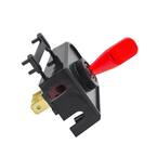Calterm 20 Amp Euro Push Button Switch, Black 40184 - The Home Depot