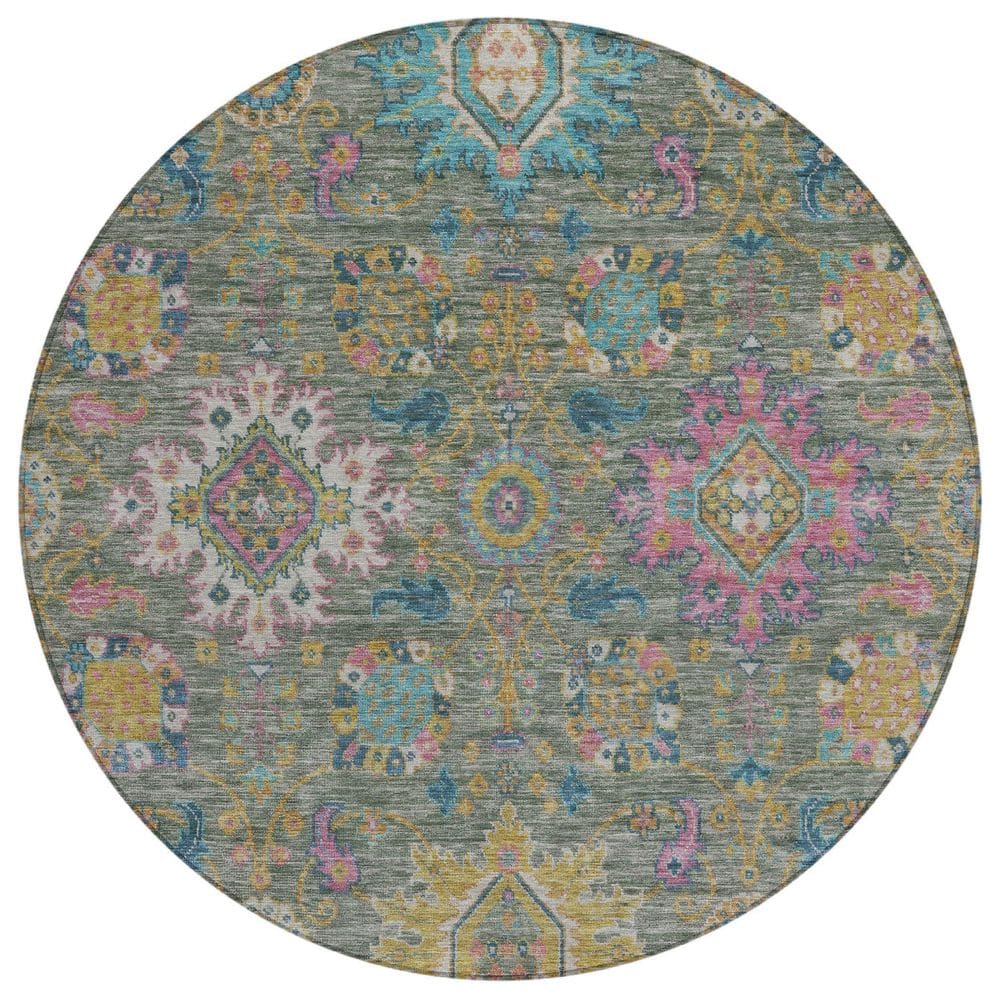 Addison Rugs Chantille Machine Washable Indoor/Outdoor Abstract ACN2151 ...