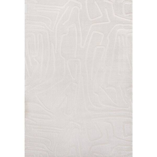 JONATHAN Y Alcina Modern Scandinavian Graphic Lines High-Low White ...