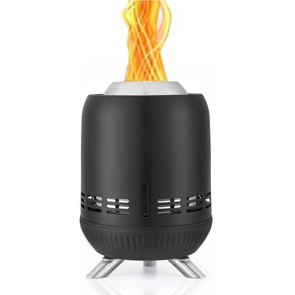 BOPOREA MEGO LLC Metal Fire Pit Table Top with Stand, Mini Bonfire ...