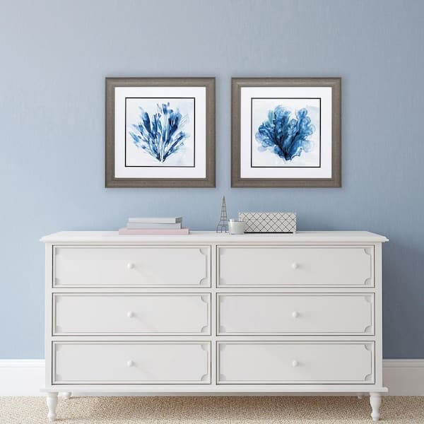 Paragon 2 Piece Framed Giclee Coastal Art Print 19 in. x 19 in. 48203 ...