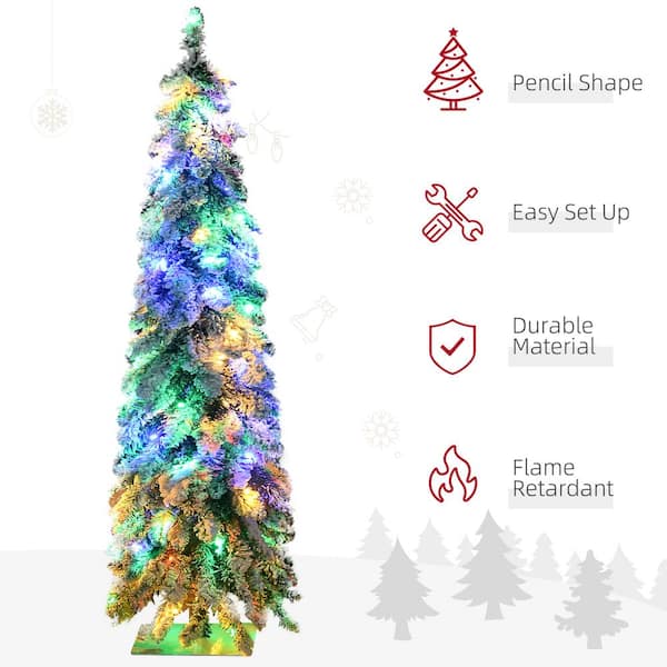 Downswept Hunter Fir Christmas Tree Pre Lit Artificial Christmas Tree