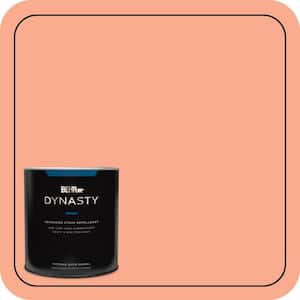 BEHR PREMIUM PLUS 8 oz. #210B-4 Sunset Strip Semi-Gloss Interior ...