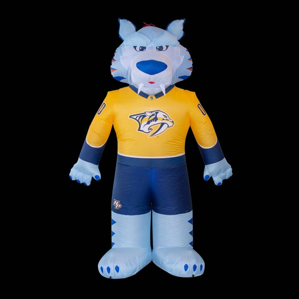 logobrands 7 ft. Nashville Predators Inflatable Mascot 576070 - The ...