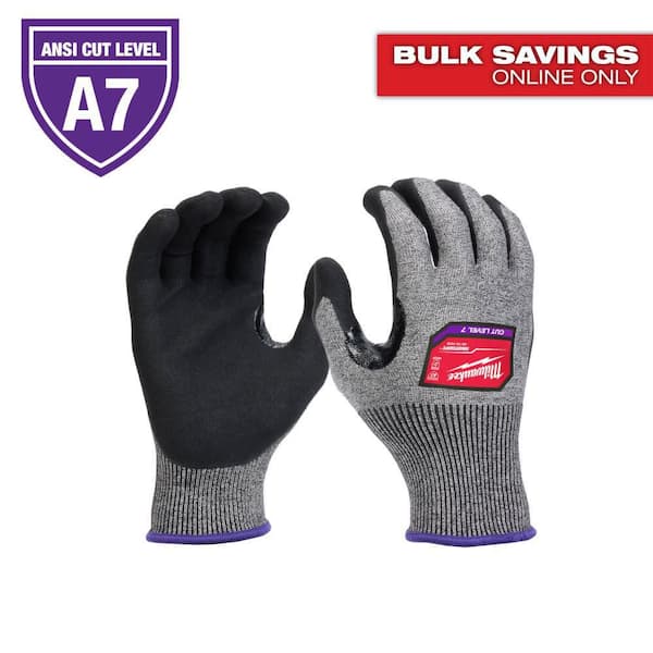 Milwaukee Medium High Dexterity Cut 5 Resistant Nitrile Dipped Outdoor ...