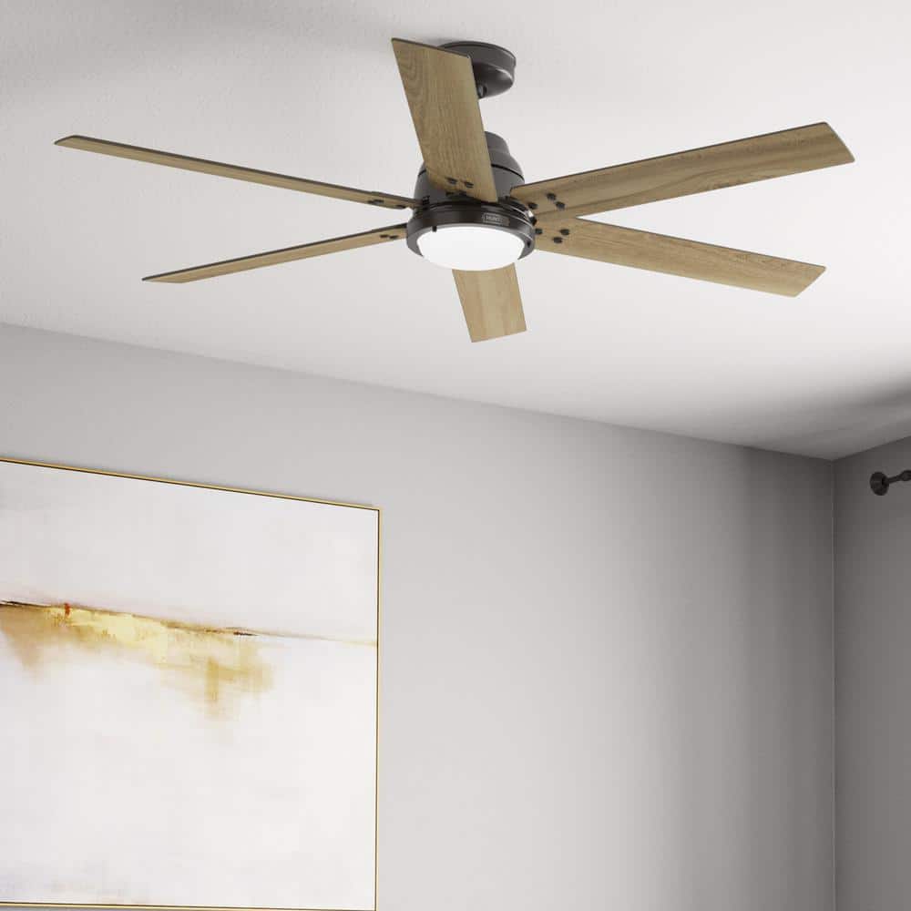 Hunter Hunter 60 in. Gravity Wi-Fi ENERGY STAR Noble Bronze Smart ...