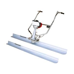 Tomahawk Power 8 ft. Blade and 1.6 HP Honda Gas Vibratory Concrete ...