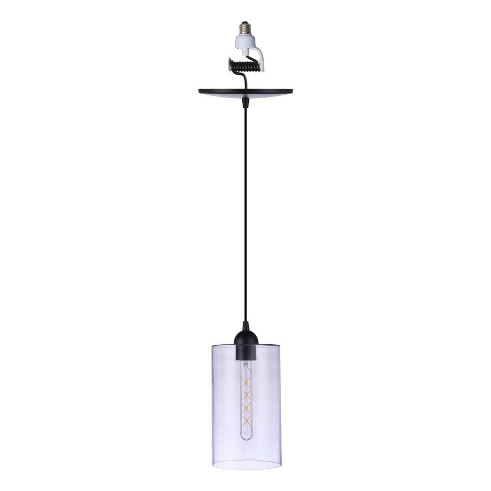 Worth Home Products Instant Pendant 1-Light Recessed Light Conversion ...