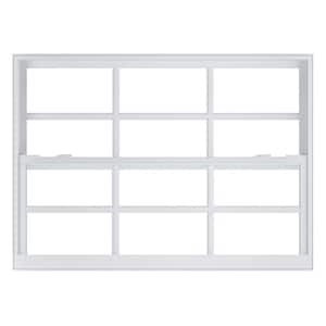American Craftsman 52 in. x 37.25 in. 70 Series White Single Hung Low-E ...