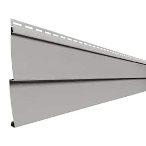 Double 4 in. x 150 in. White Lap Vinyl Siding PC4004HP - The Home Depot