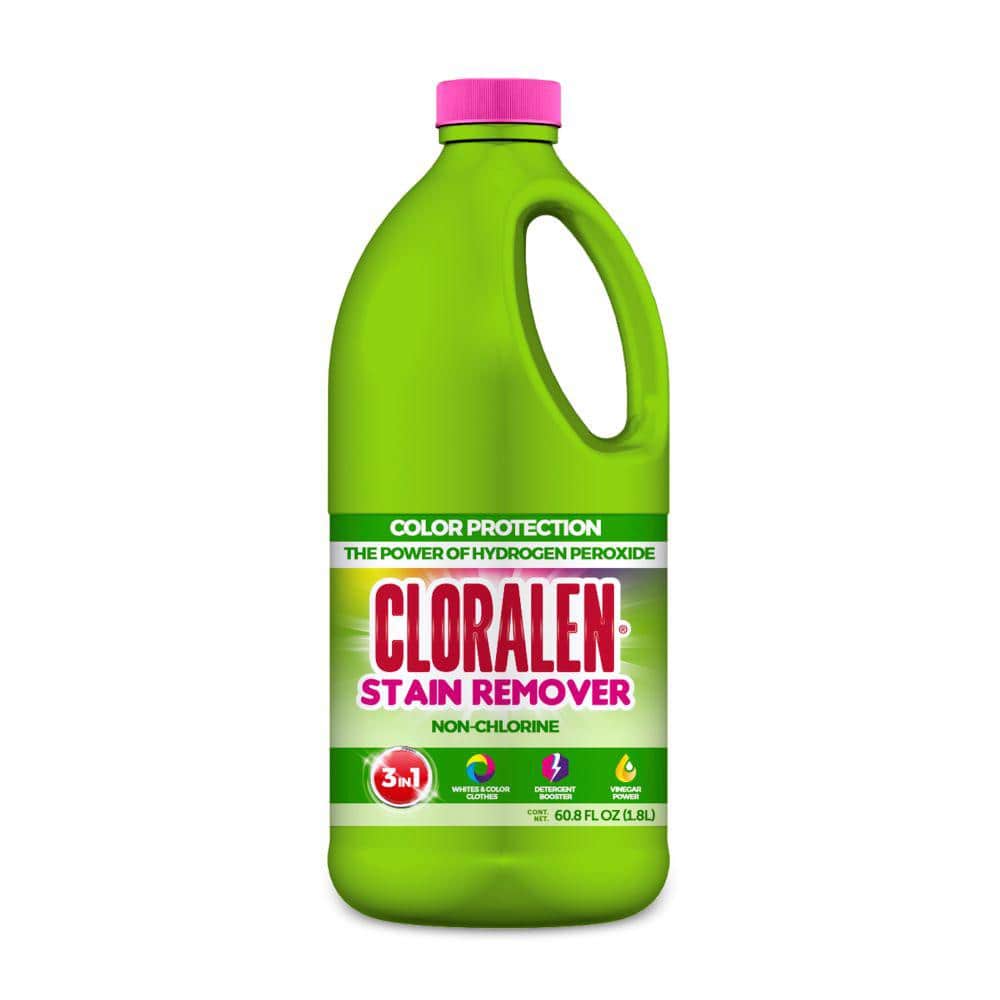 Cloralen 60.8 oz. Color Bleach with Vinegar Fabric Stain Remover 0711 ...