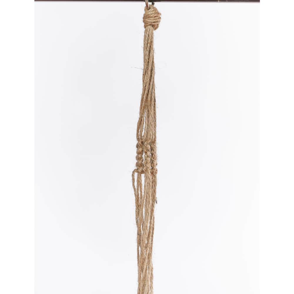 Primitive Planters 36 in. Natural Colored Jute Plant Hanger 1517 - The ...