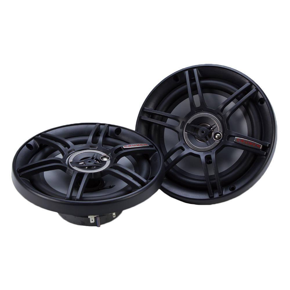 MAXXSONICS Crunch 300-Watt 6.5 in. 3-Way 4 Ohms Steel Basket CS ...