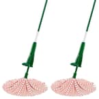 Libman Heavy-Duty Wonder Wet Mop with Scrub Brush (2-Pack) 1530