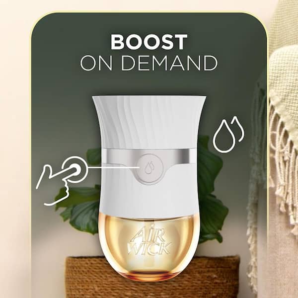 Air Wick Advanced Scented Oil Gadget Single Warmer Plug In Air Freshener 62338 3379 The Home Depot