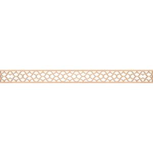Ekena Millwork Rochester Fretwork 0.25 in. D x 46.375 in. W x 4 in. L ...