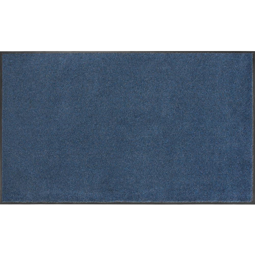 Apache Mills Saniguard Standard Tuff Blue 3 ft. x 4 ft. Antimicrobial ...