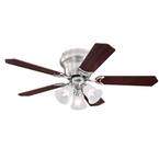 Westinghouse Swirl 52 in. LED Brushed Nickel Ceiling Fan with Light Kit ...