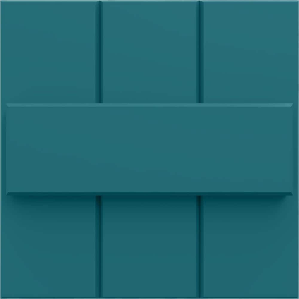 Ekena Millwork 12 in. W x 12 in. H True Fit PVC Joined Board-n-Batten ...