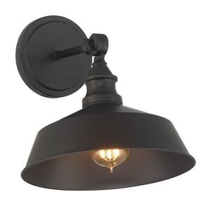 Lora 1-Light Oil Rubbed Bronze Wall Sconce with Dimmable;Rust Resistant ...