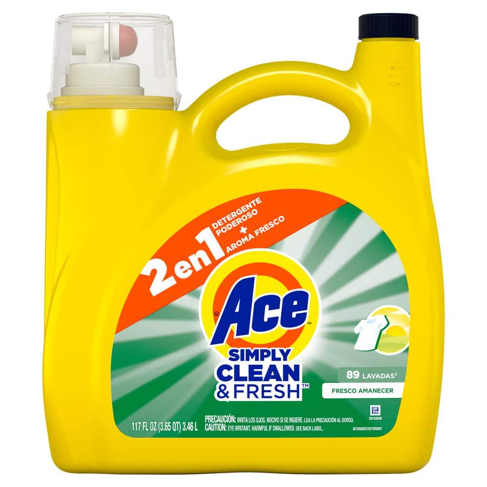 Ace Simply Clean and Fresh 117 oz. Fresco Amanecer Liquid Laundry ...