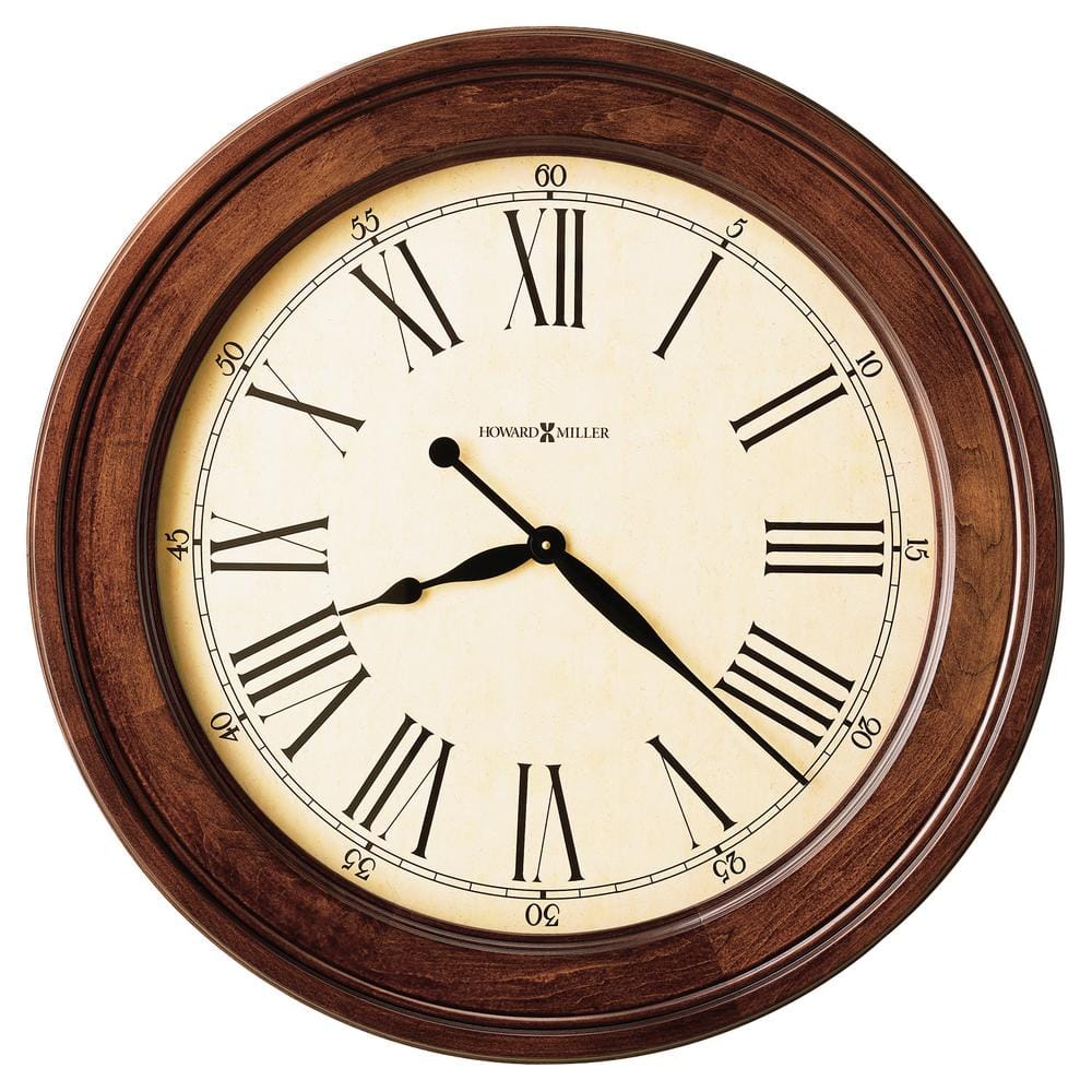 Howard Miller Grand Americana Wall Clock 620242 - The Home Depot