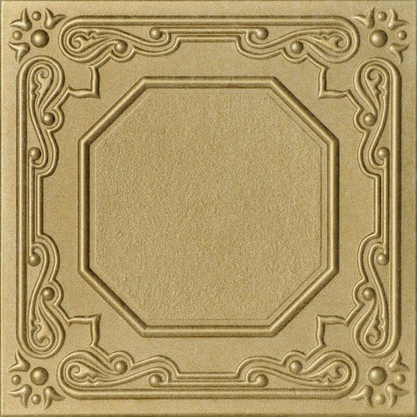 Reviews for A La Maison Ceilings Topkapi Palace Light Brass 1.6 ft. x 1 ...