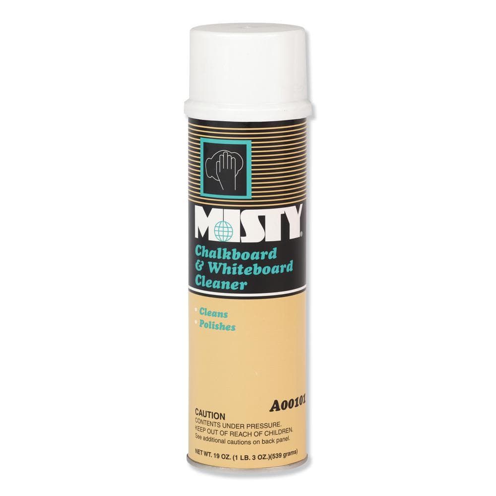 MISTY 19 oz. Chalkboard and Whiteboard Non- Carpet Cleaner Aerosol, 12 ...