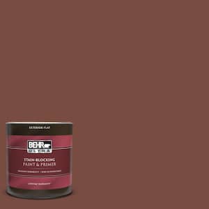 BEHR ULTRA 1 qt. #S170-7 Dark Cherry Mocha Extra Durable Satin Enamel ...
