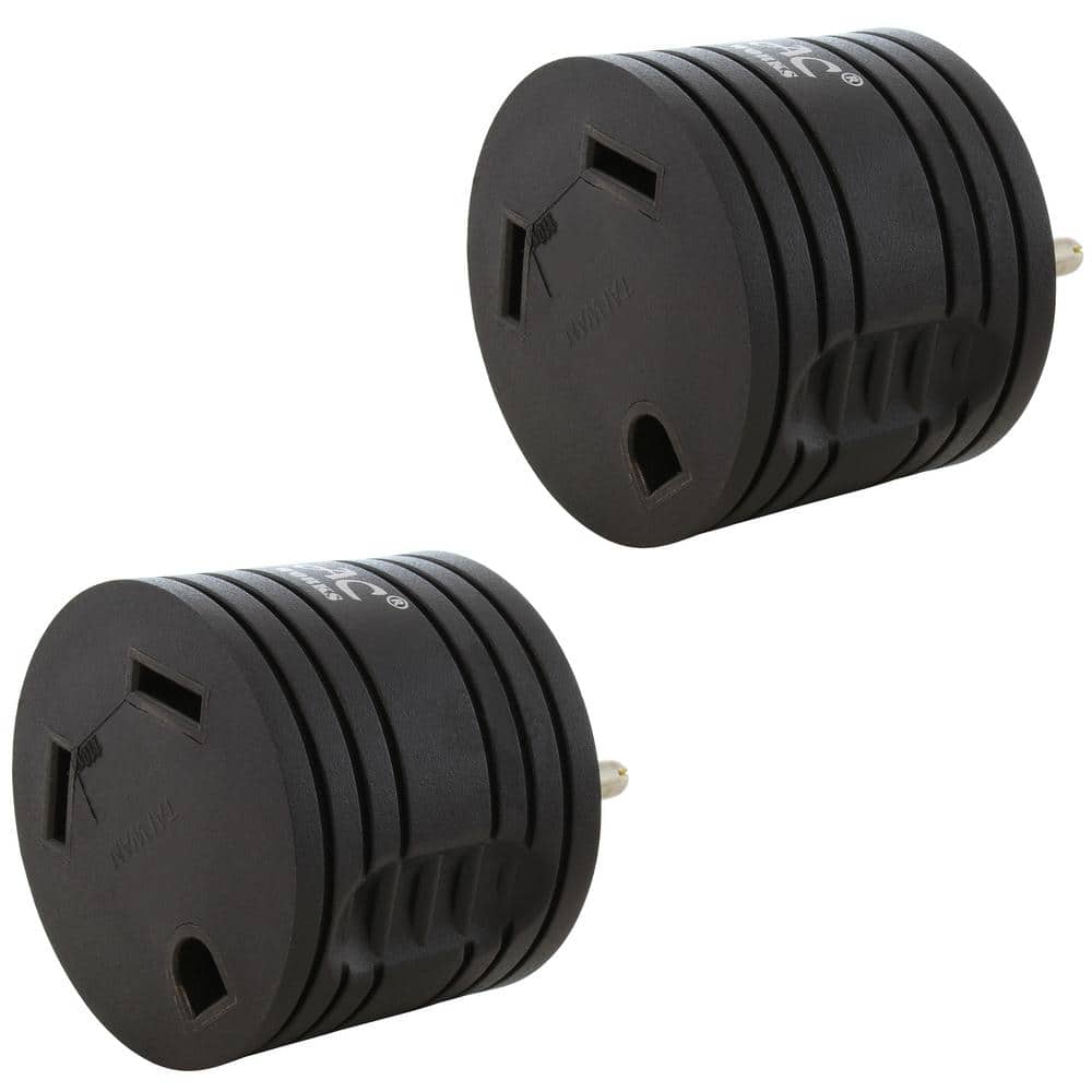AC WORKS 15A Home Plug to RV TT-30 30A 125-Volt RV Female Connector ...