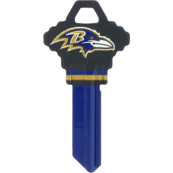 Hillman #68 NFL Baltimore Ravens Key Blank 89584 - The Home Depot