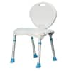 AquaSense Folding Bath and Shower Chair with Non-Slip Seat and Backrest ...