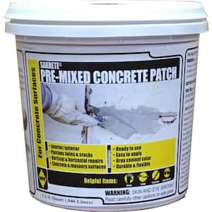 SAKRETE 1 Qt. Pre-Mix Concrete Patch Repair 417.Qt.Sk.C - The Home Depot