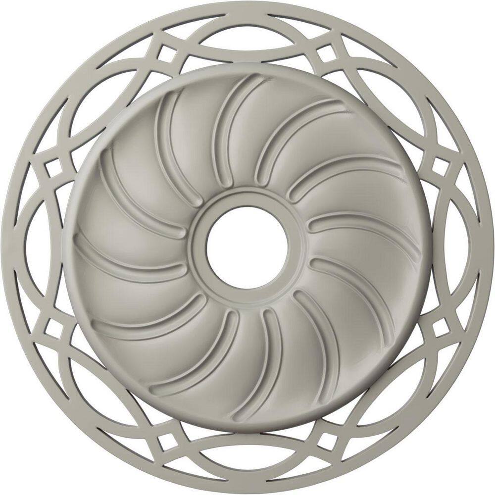 Ekena Millwork 1-3/8 in. x 26-5/8 in. x 26-5/8 in. Polyurethane Loera ...