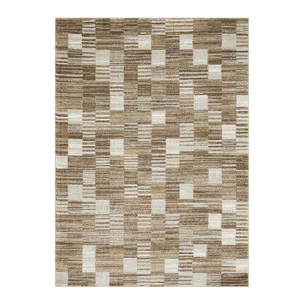 Home Decorators Collection Pernette Beige 6 ft. 6 in. x 9 ft. Geometric ...