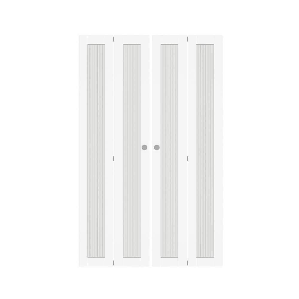 Have a question about TENONER 48 in x 80 in(Double Doors) Frosted Glass ...